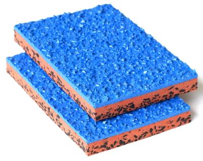 China 13mm Red Casting Sandwich System Running Track Athletic Outdoor Rubber Synthetic for sale