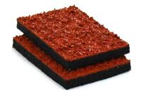China Custom IAAF Certified Rubber Running Track 9-13mm Thickness for Soccer Stadium for sale