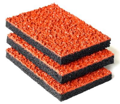 China Mixed Casting Athletic Track Synthetic Prefabricated Running Flooring Track for sale