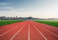China IAAF Certified 15mm Tartan Athletics Track Sports Flooring Jogging Track Material for sale