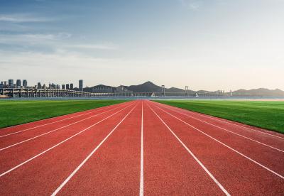 China IAAF Certified 15mm Tartan Athletics Track Sports Flooring Jogging Track Material for sale