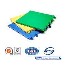China ITF PP Removable Interlocking Sports Tiles Hygienic Eco-Friendly for sale
