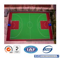 China IAF Interlocking Sports Tiles Eco-Friendly PP Flooring 2500N Load 10 Year Life for sale