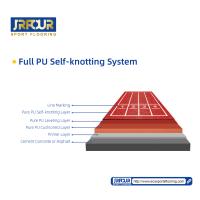 China Prefabricated Rubber Athletic Track 13mm EPDM Sports Flooring for Outdoor Stadium for sale