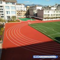 China 6 Year Sandwich System Running Track Non-Poisonous harmless and odorless for sale