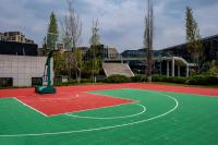 China Interlocking Sports Tiles 2500N Load Capacity Anti Fatigue Indoor Outdoor PP Flooring for sale