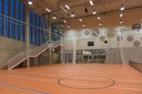 China Multi Purpose PVC Vinyl Flooring Oak Style 4.5mm 7.2mm Thickness for School Sports for sale