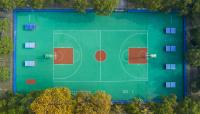 China Acrylic Tennis Court Flooring 5mm Thickness High Rebound Sports Surface for Outdoor Courts for sale