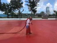 China IAAF Certified Synthetic Sports Flooring 13mm for Volleyball Court Waterproof for sale