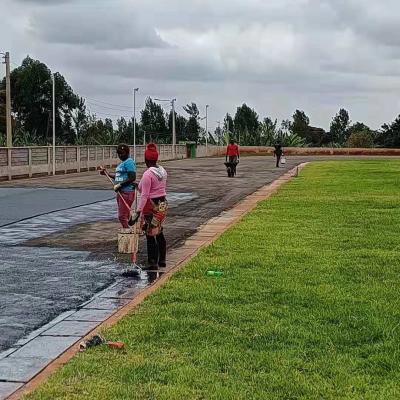 China 13mm All Weather Polyurethane Running Track System IAAF Certified Stadium Sports Flooring for sale