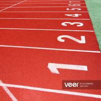 China Sandwich System Tartan Stadium Running Track Material Training Center for sale