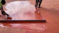 China IAAF Prefabricated System Athletic Track Prefabricated Rubber Running Track Red for sale
