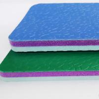 China Extrusion Basketball Court PVC Vinyl Sports Flooring 4.5mm 7.0mm Thickness for sale