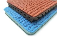 China Synthetic Eco Sports Flooring Track Rubber Playground 13mm IAAF Certified for sale