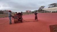 China Synthetic Flooring Outdoor Sports Surfaces Multi Purpose for sale