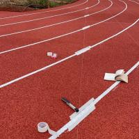 China IAAF Certification Rubber Tartan Running Tracks EPDM Jogging Track System for sale