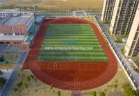China Rustproof Outdoor Sports Surfaces Permeable Athletic Running Track for sale