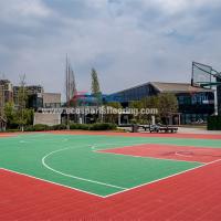 China Eco Friendly Interlocking Sports Tiles Plastic Floor Soundproof for sale
