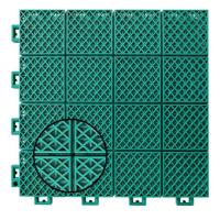 China Removable PP Interlocking Sports Flooring 30.48cm x 30.48cm Portable Tennis Court for sale