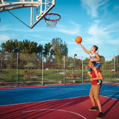 China Acrylic Tennis Court Surface 2mm-5mm Custom Colors Eco-Friendly Basketball Flooring for sale