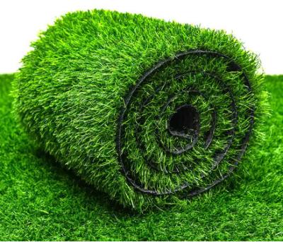 China Apple Green 20mm Artificial Grass Roll UV Resistant Turf Mats for Field Hockey for sale