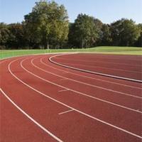 China 13mm Hybrid Eco Sports Flooring Durable Synthetic Athletic Running Track for sale