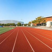 China 13mm Synthetic Tartan Running Track Anti UV Stadium Sport Flooring IAAF Certified for sale