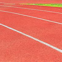 China 13mm Eco Sports Flooring Shock Absorption Synthetic Running Track Sandwich System for sale