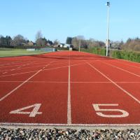 China 13mm Spray Coat System Running Track UV Resistant Eco Runway for sale