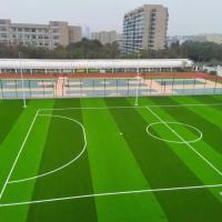 China Monofilament PE Outdoor Artificial Grass Residential For Landscaping High Density for sale