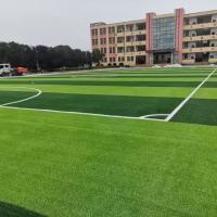 China 40mm Green Artificial Turf Grass Pet Friendly Customizable 2m 4m Width for sale