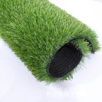 China Apple Green 20mm Artificial Grass Roll UV Resistant Turf Mats for Field Hockey for sale