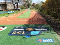 China EPDM Rubber Flooring 8-15mm Thick UV Resistant Playground Athletic Track for sale