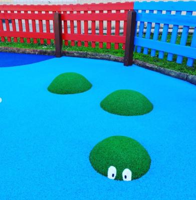 China Eco Friendly EPDM Playground Surface Rubber Granules 0.5-1.5mm For Running Track for sale