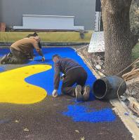 China Wear Resistance Recyclable EPDM Playground Surface Measure 0.5-1.5mm for sale