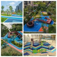 China UV Resistant EPDM Rubber Flooring for Playground Athletic Track 8-15mm Thickness for sale