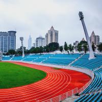China Reclaimed Rubber Synthetic Sports Flooring 13mm EPDM SBR Wearproof Non-Toxic for sale