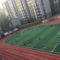 China Waterproof 13mm Synthetic Rubber Flooring for Outdoor Running Track Red Blue Green for sale