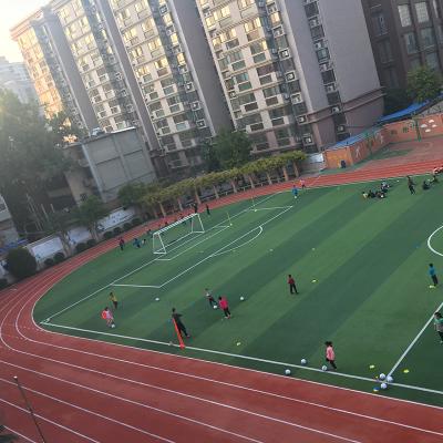 China Waterproof 13mm Synthetic Rubber Flooring for Outdoor Running Track Red Blue Green for sale