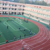 China Waterproof 13mm Synthetic Rubber Flooring for Outdoor Running Track Red Blue Green for sale