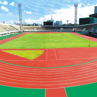 China ITF Multicolor Antimicrobial Recycled Rubber Flooring 13mm Harmless Odorless for sale
