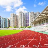 China ITF 13mm Corrosion Resistance Rubber Sports Flooring Harmless Odorless for sale