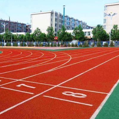 China Antimicrobial Non Skid Jogging Track Material 13mm Thickness for Sports Field for sale