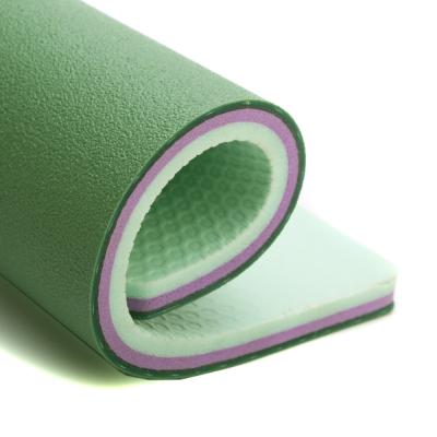 China Commercial PVC Vinyl Flooring 4.5mm 6.5mm 8.0mm Anti Skid Waterproof for Home Gym Sports Court for sale