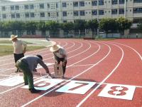 China 3mm Two Layers Synthetic Sports Flooring EPDM Rubber Playground Surface 13mm for sale