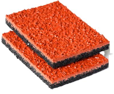 China Multifunctional Mixed PU Sandwich System Running Track Good Color Fastness for sale