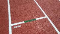 China Multifunctional Mixed PU Sandwich System Running Track Good Color Fastness for sale