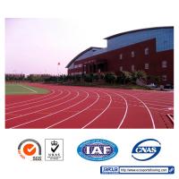 China 13mm Eco Friendly Rubber Athletic Track Flooring EPDM Sports Surface Non Toxic for sale