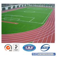 China EPDM SBR Recycled Rubber Running Track 13mm Thickness All Weather Sports Flooring for sale