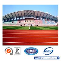 China EPDM SBR Recycled Rubber Running Track 13mm Thickness All Weather Sports Flooring for sale